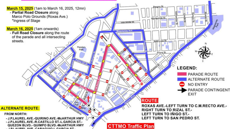 Temporary road closures for Araw ng Dabaw activities | News Fort - Your choice for NEWS