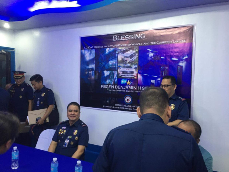 Courtesy lounge, storage facility ng RCSU 11, pinasinayaan | News Fort ...