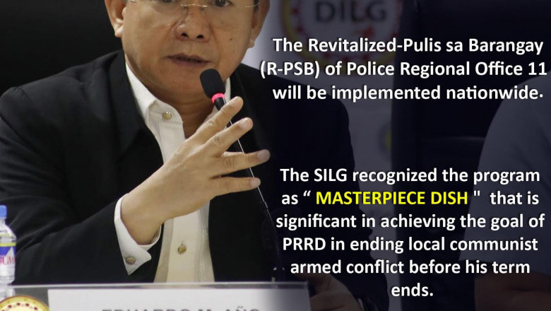 Año orders nationwide implementation of PRO 11’s Revitalized-Pulis Sa ...
