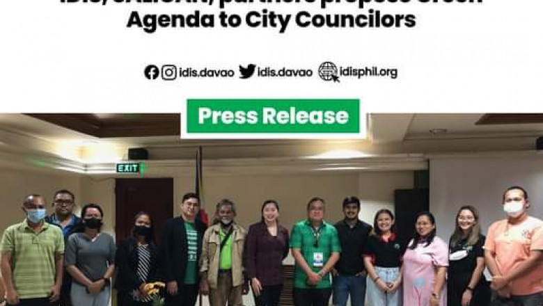 IDIS, SALIGAN, partners propose Green Agenda to Davao City Councilors ...