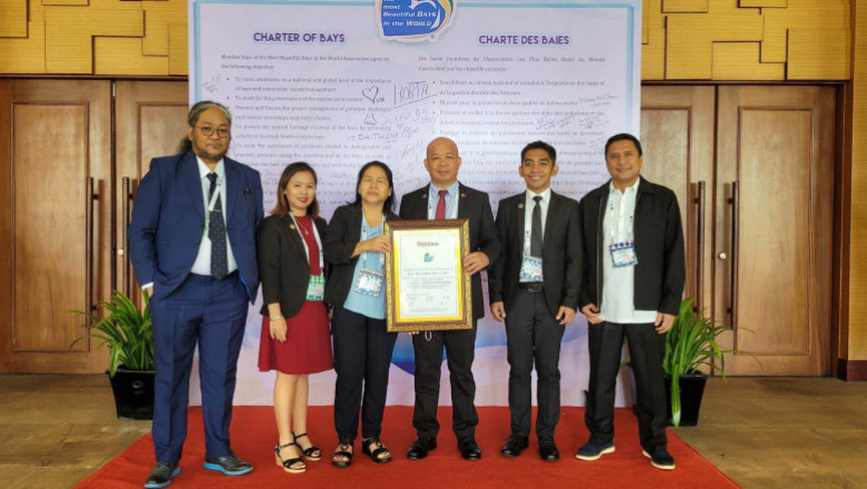 Mati formally receives distinction as Most Beautiful Bay in the World ...