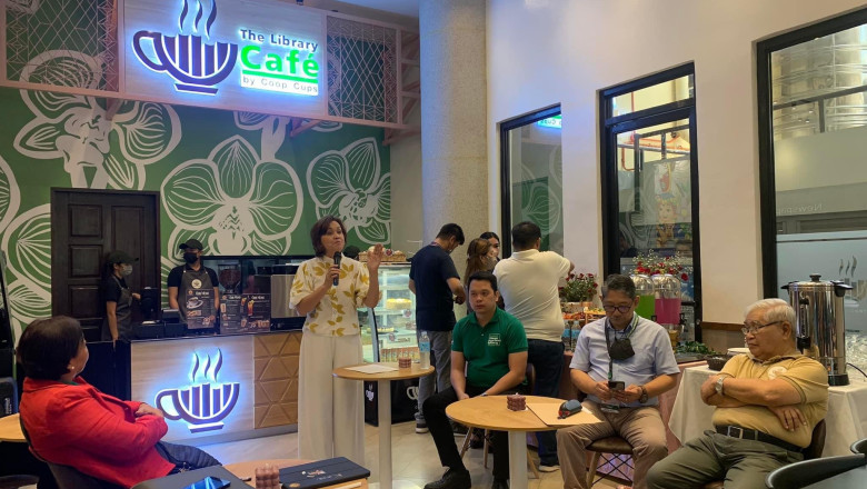 Library cafe launched in Davao; helps local coffee farmers | News Fort ...