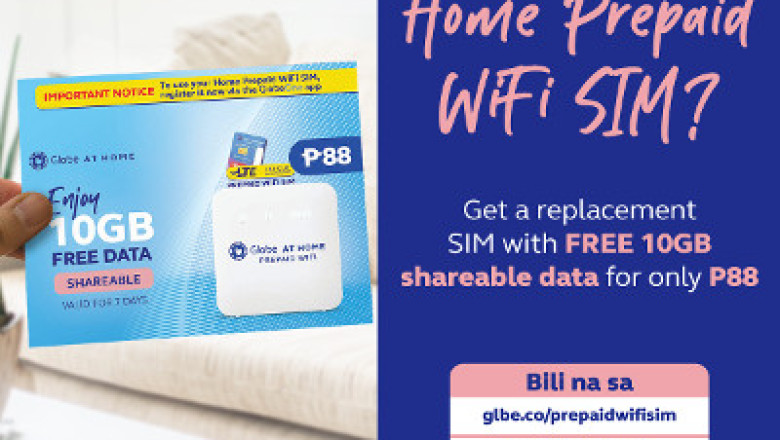 Enjoy shareable connectivity using Globe At Home Prepaid WiFi with P88 ...