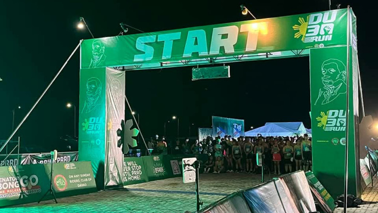 5K runners surge through Davao City in “Run for Du30” | News Fort ...